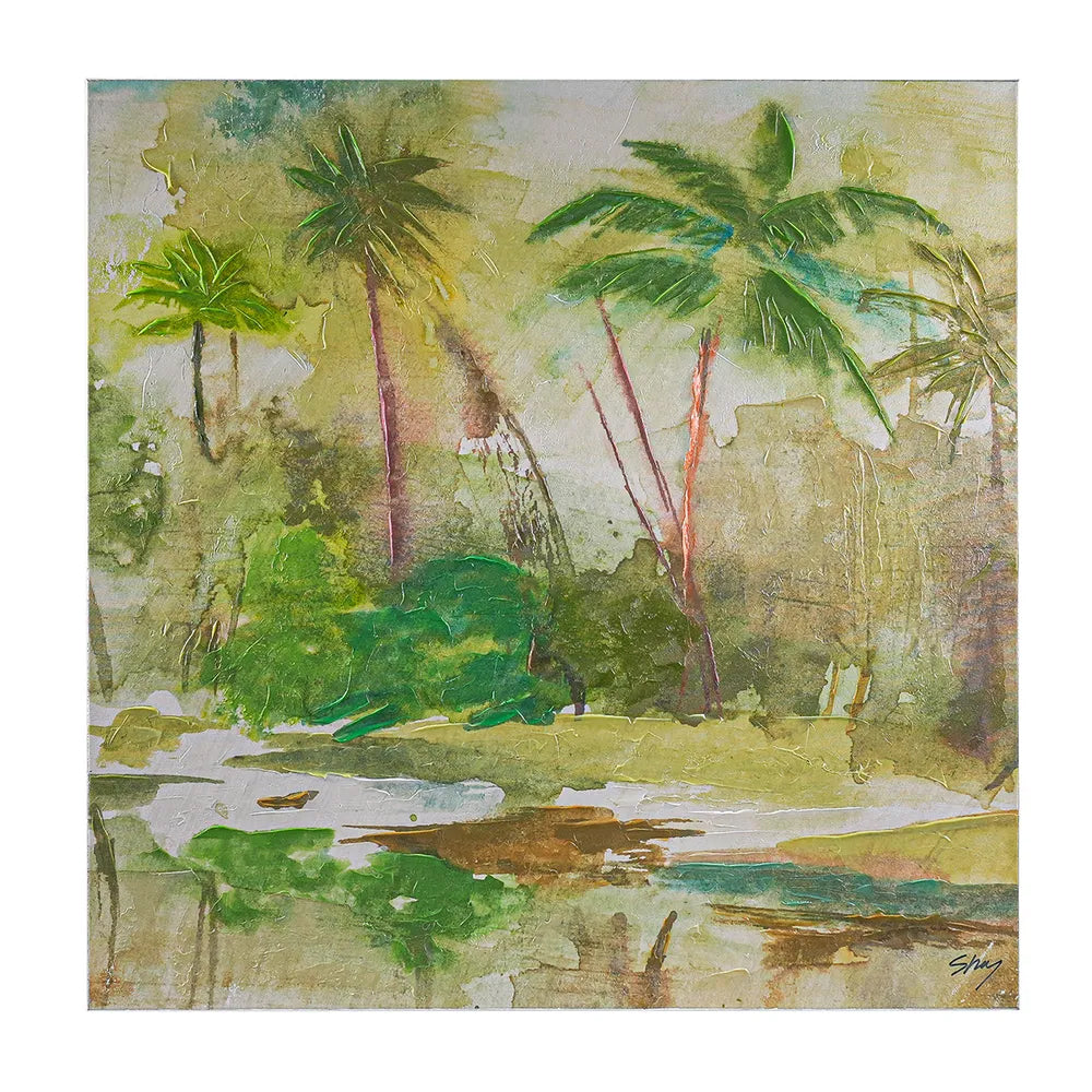 Buy Calm Oasis Series I Enhanced Canvas Print Online in Australia – Cassa Vida