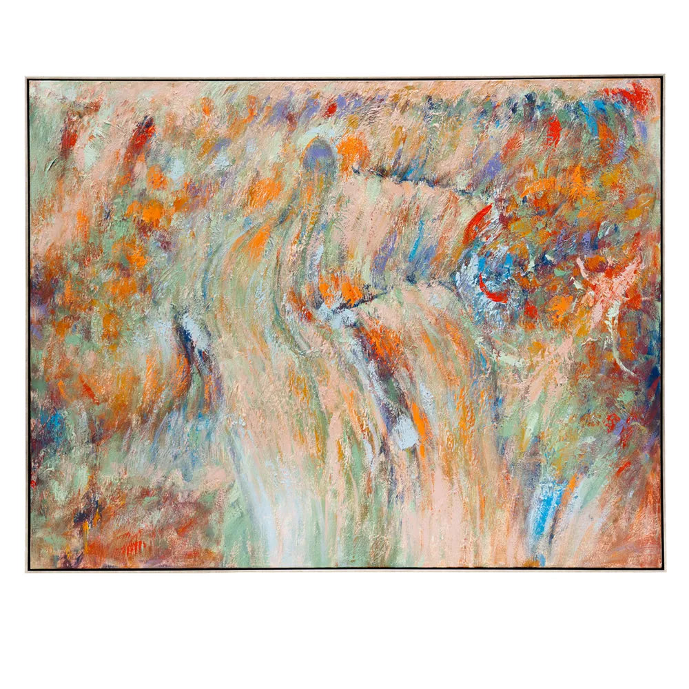 Into The Woods Oil on Canvas Painting – Cassa Vida