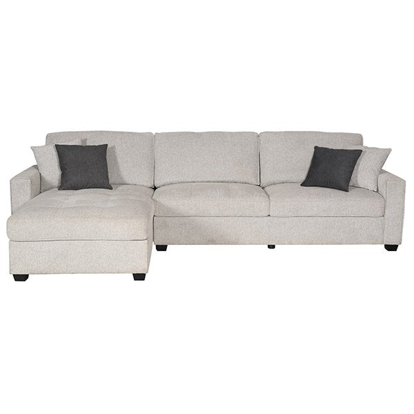 Buy Sami 3 Seater Upholstered Sofa with Left Chaise Online in Australia ...