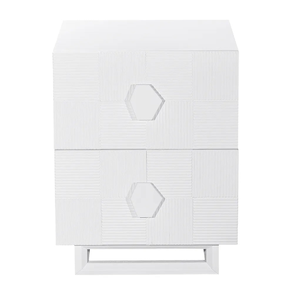 Western Small Bedside Table - Snow Online in Australia | Cassa Vida