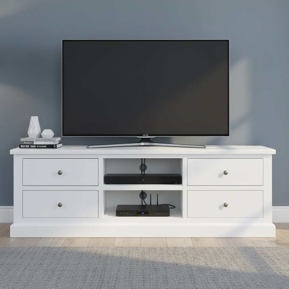 Connecticut Timber TV Entertainment Unit | Cassa Vida