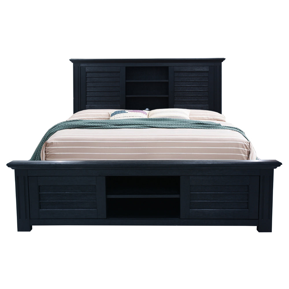 Buy Gables Solid Timber Queen Bed Online in Australia – Cassa Vida