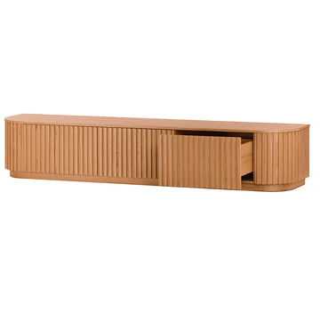 Buy the Marty 2.4m TV Entertainment Unit - Natural Oak Online in ...