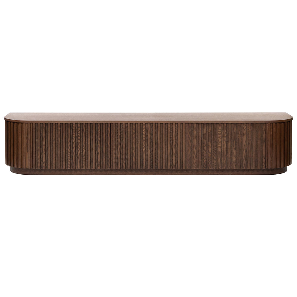 Marty 2.4m Entertainment TV Unit - Walnut | Cassa Vida
