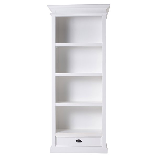 Buy Halifax Solid Mahogany Bookcase with 1 Drawer Online in Australia ...