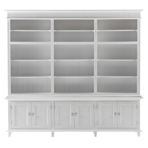 Buy Skansen Mahogany Timber Triple-Bay Hutch Unit Online in Australia ...